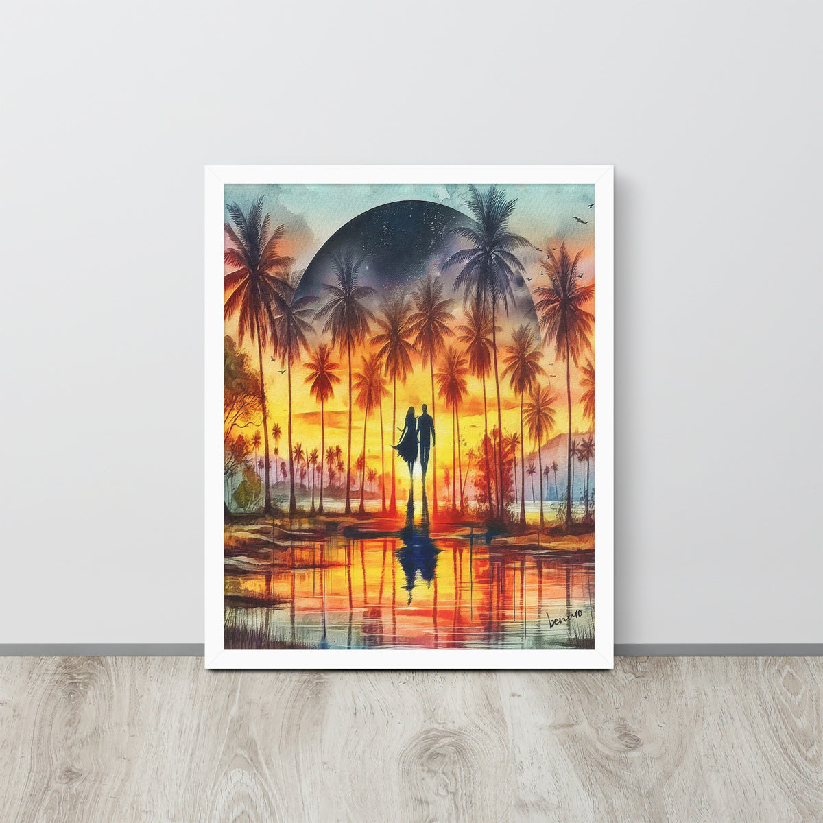 Walk in paradise
